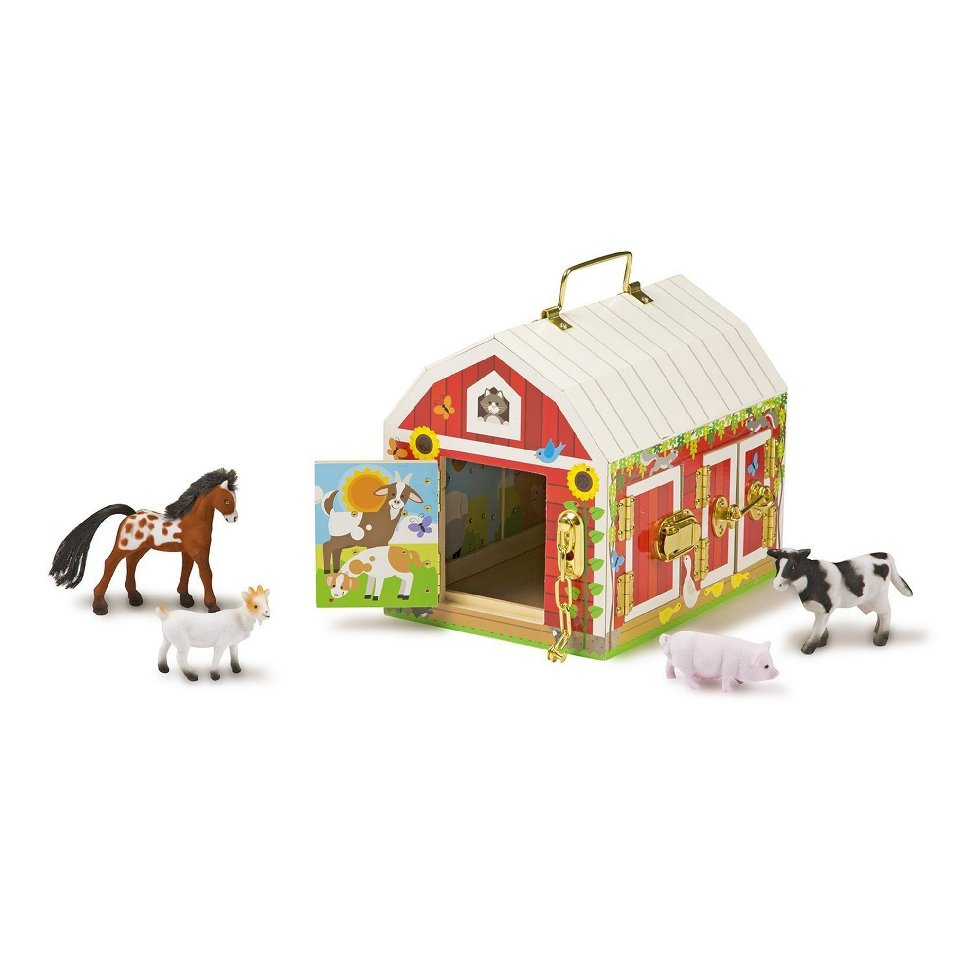 Click here for Melissa & Doug - 2564 Latches Barn Wooden Play Set... prices