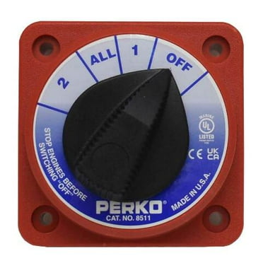 Perko 8501DP Medium Duty Battery Selector Switch - Walmart.com
