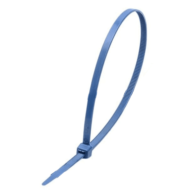 Bridas Detectables de Metal, Bridas Azules (Paquete de 100) 370 X 4,8 ...