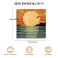 RKSupls Sunset Bird Water Home Wall Art, Canvas Art, Canvas Print ...