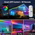 65.6FT Outdoor Strip Light IP68 ,Outside +IC Light Strip with App ...
