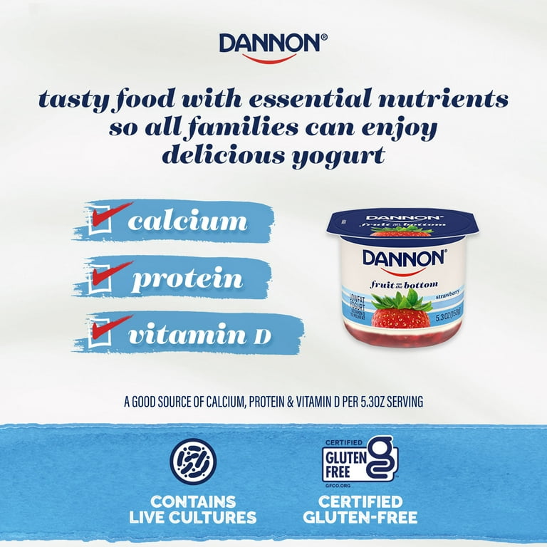 Dannon Strawberry Yogurt
