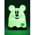 Loungefly Disney Halloween Ghost Mickey Mouse Glow In The Dark Mini ...