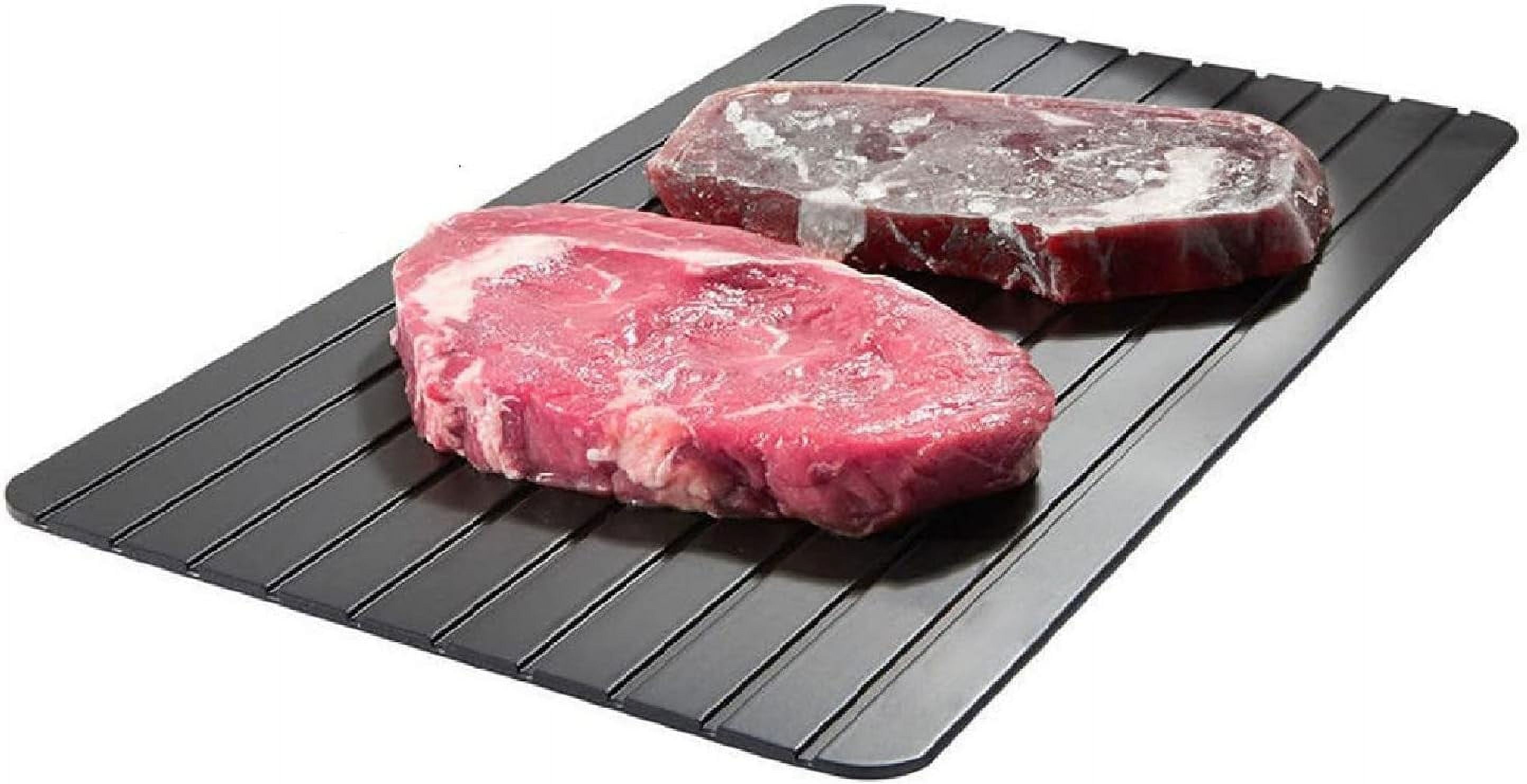 Bandeja de descongelación para carne congelada. Una forma rápida y ...