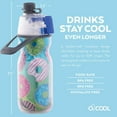 O2COOL Mist N' Sip 12 fl oz Kids Hydration No Leak Pull Top Sprout ...