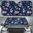 Sakura Cherry Blossom Auto Sun Shade Car Windshield Window Cover ...