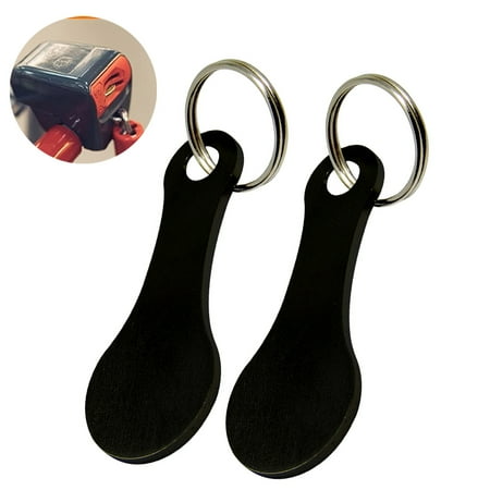 Shopping Trolley Release Key 2Pcs Universal Shopping Trolley Token Key ...