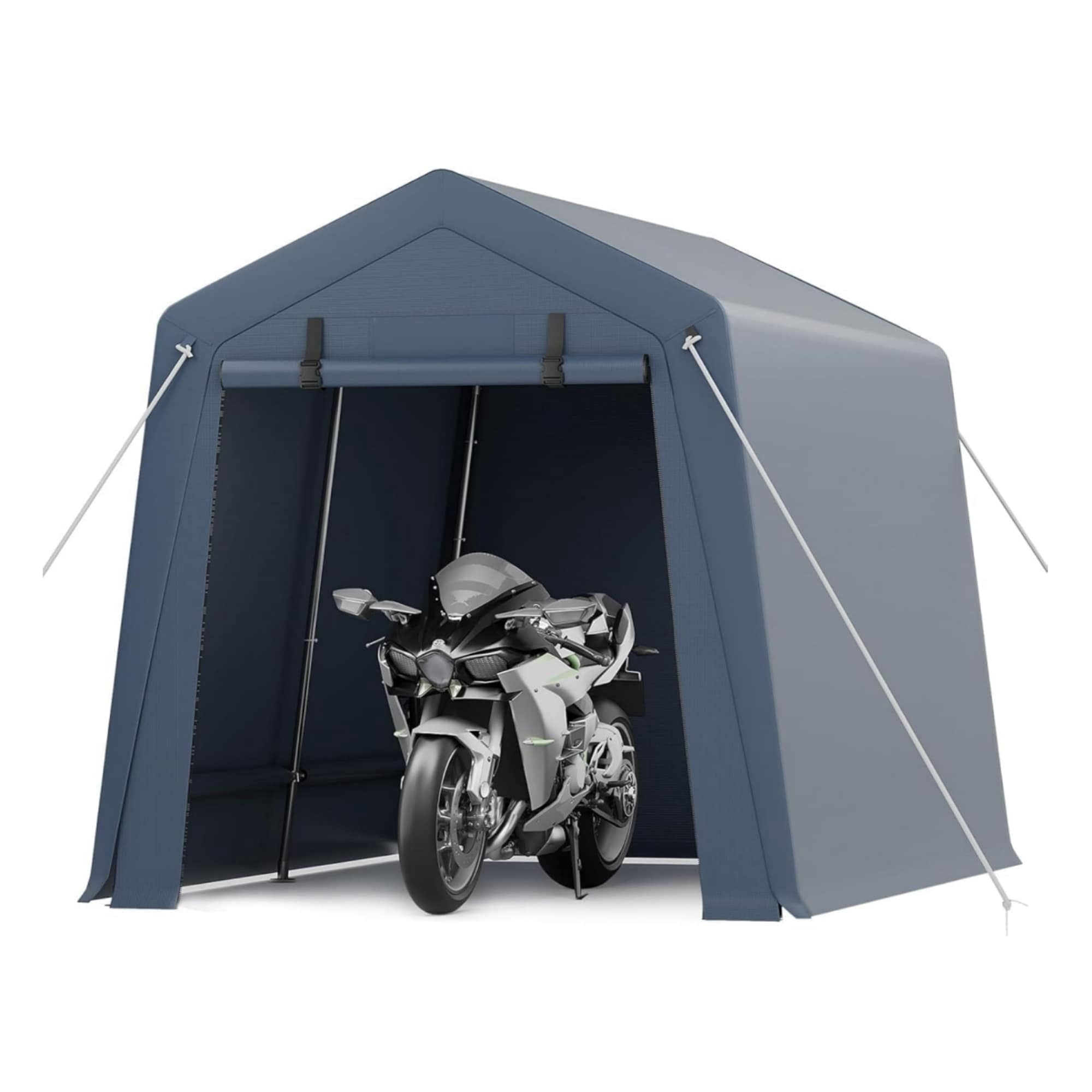 Click here for Bingirl 7x10 Ft Outdoor Storage Shed Portable Carp... prices