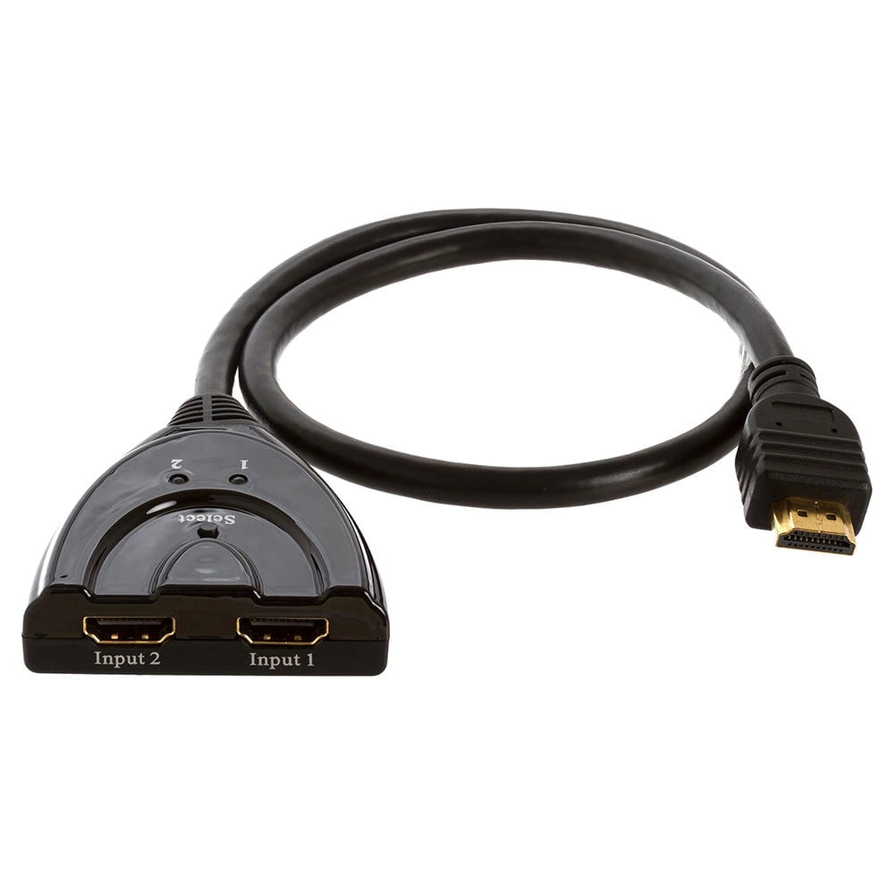 HDMI 2 Ports Pigtail Switch (2x1) - Walmart.com
