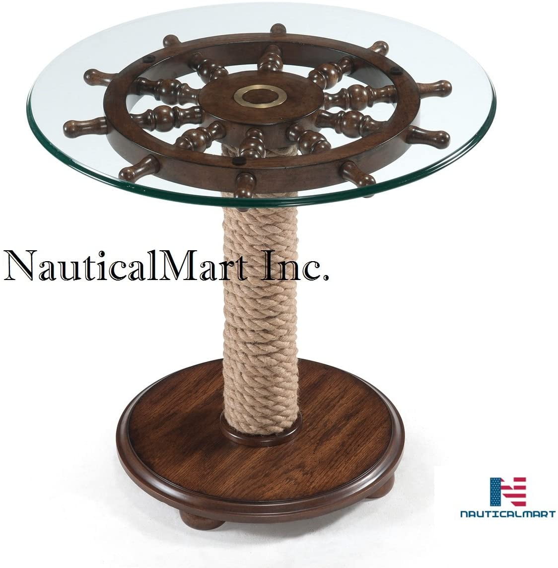 NauticalMart Nautical Ship Wheel Table Home Decor 24" - Walmart.com