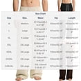 Blmnix Comfy Pants Pants Men Palazzo Lounge Pants Low Rise Baggy Pants ...