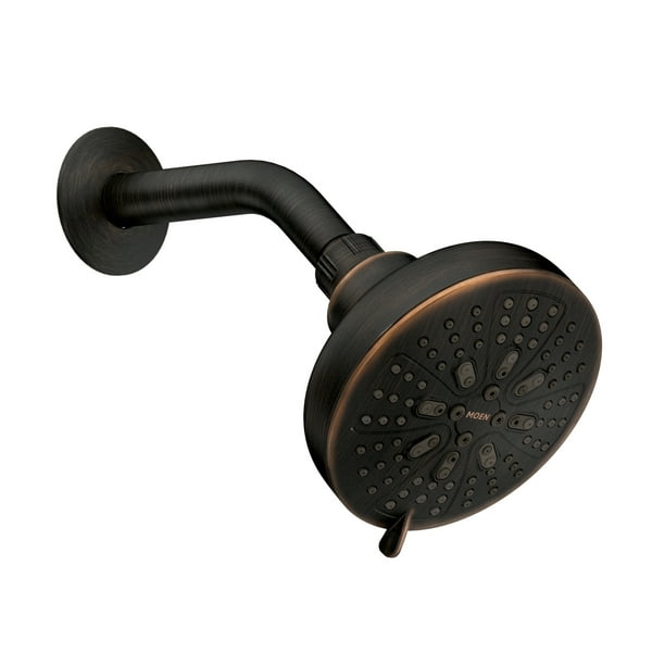 Moen Hydro Energetix Mediterranean Bronze Showerhead with Eight Spray ...