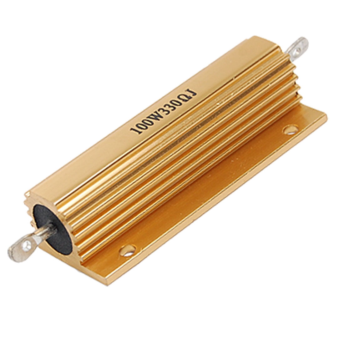 Unique Bargains Chassis Mounted Aluminum Casing Resistor 5% 330 Ohm ...