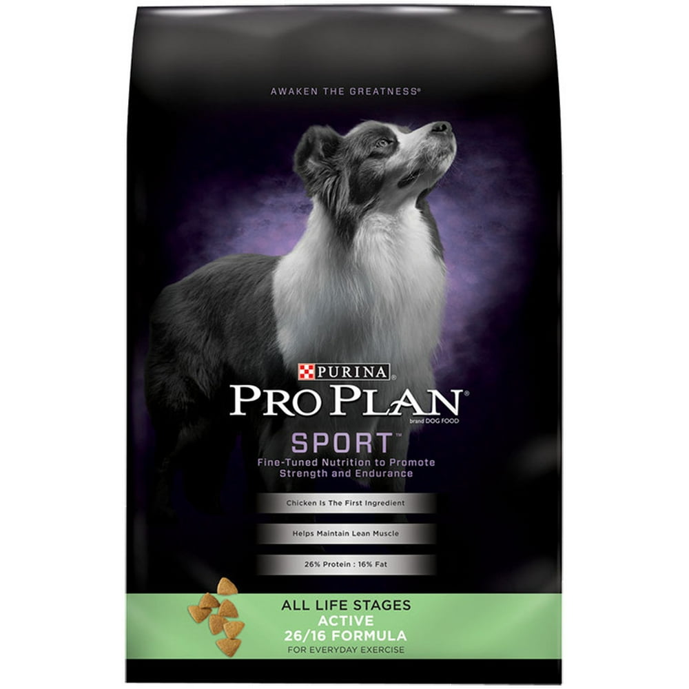 Purina Pro Plan Dry Dog Food, SPORT Active 26/16 Formula, 6 lb. Bag ...