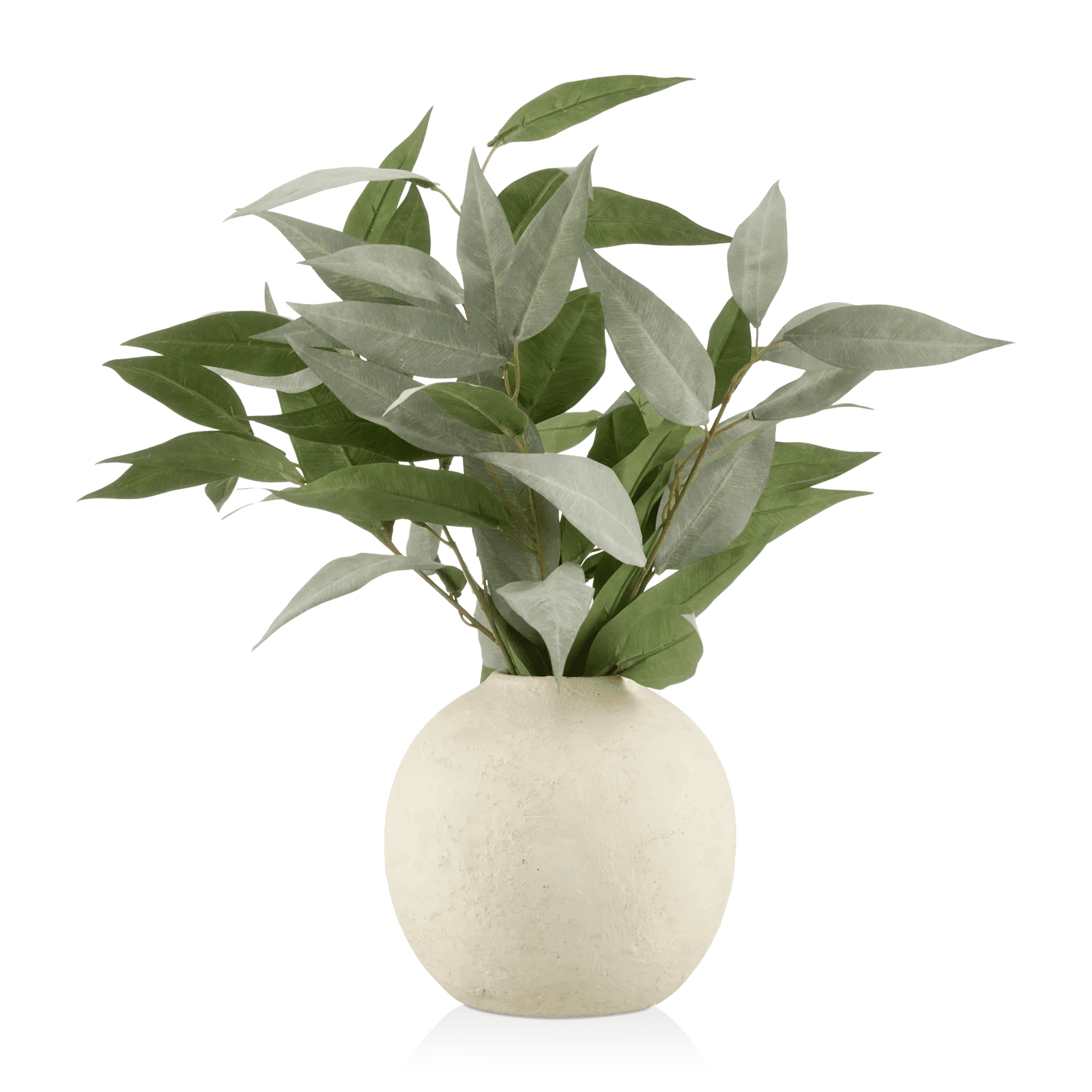 Click here for Bouclair Green Aritificial Eucalyptus Plant In Cer... prices