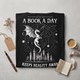 A Book A Day Keeps Reality Away Shirt, Dragon Fantasy Graphic Tee ...