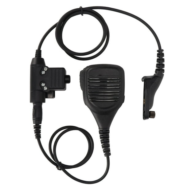 Shoulder Microphone,7.1mm Shoulder Microphone Handheld PTT Hand ...