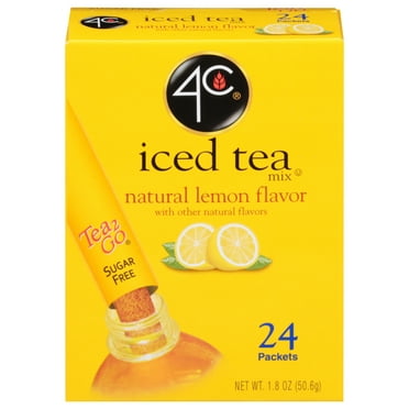 4C Light Green Tea Antioxidant Iced Tea Mix 13.9 oz. Canister - Walmart.com