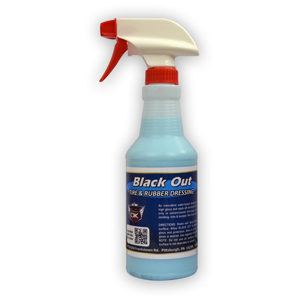 Detail King Black Out Tire, Rubber & Wheel Well Dressing 16oz - Walmart.com
