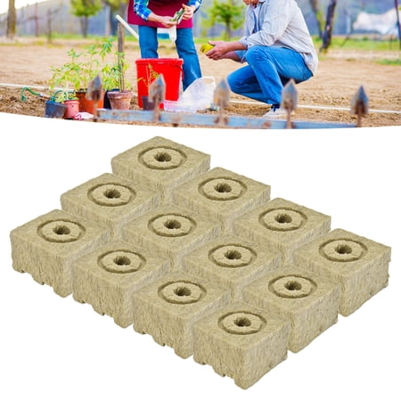 Grow Cubes Starter Sheets, 4 Inch Permeable Seed Starting Block Mini ...