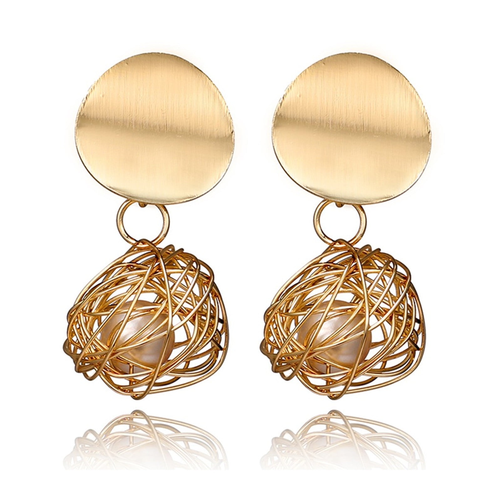 Click here for Timifis Earrings Creative Pearl Earrings Stud Earr... prices