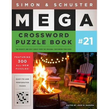 S&S Mega Crossword Puzzles: Simon & Schuster Mega Crossword Puzzle Book ...