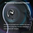 LXF Language Translator Earbuds, 144 Languages High Accuracy Real Time ...