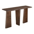 Bassett Mirror Lasso Furniture: Modern Solid Mango Wood Console Table ...