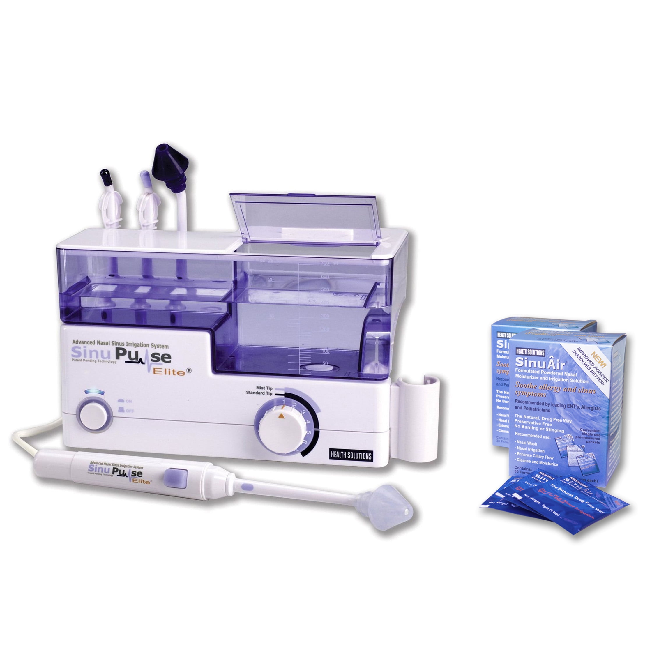 SinuPulse Elite Advanced Nasal Sinus Irrigation System with 60 ...