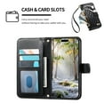 Wallet Case for iPhone 17 Pro, Premium Lychee Texture PU Leather ...