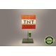 Minecraft TNT Block Desk Lamp with 3D Creeper Puller | 14-Inch LED Lamp ...