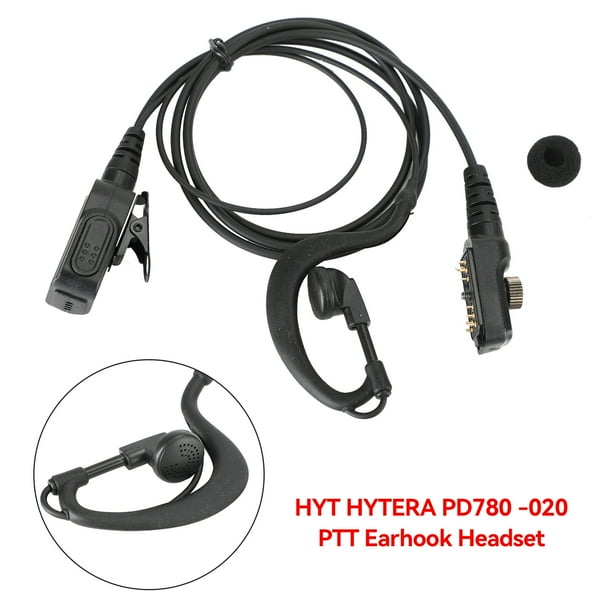 G-Shape Earpiece Headset Oval PTT MIC For HYT PD780 PD700 PD700G PD702G PD705G - Walmart.ca
