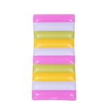 Packed Party Inflatable Striped Pool Lounger for Adults, Durable and ...