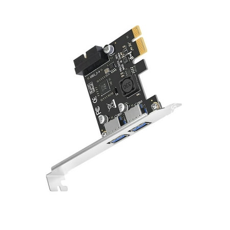 Justharion PCI-Express PCI-e to USB 3.0 Riser Post Card PCIe to USB-C ...