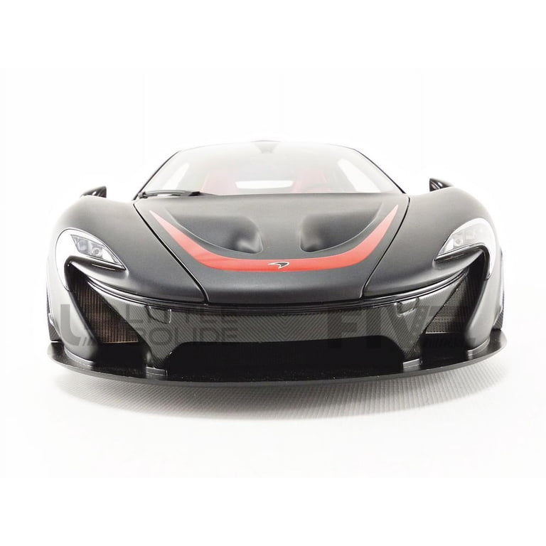Mclaren P1 Matte Black Highly Detailed AUTOart Diecast Model Car