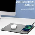 VANLOFE Phone Holder Flat Clicker Mouse Pad With Wireless Charger 15W ...