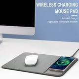 VANLOFE Phone Holder Flat Clicker Mouse Pad With Wireless Charger 15W ...