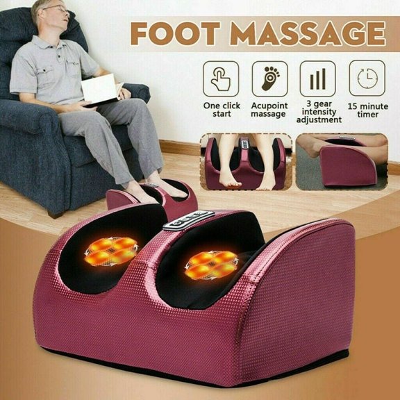 Belmint Shiatsu Pillow Massager With Heat Infrared Heating 4 Deep 9219