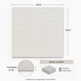 Real3D 8Pcs 24"x24" Faux Stone Wall Panels 3D Textured, Flexible Real ...