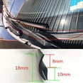 1.7M Rubber Car Windshield Seal Strip - Front Window Weatherstrip ...
