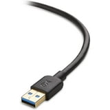 Cable Matters USB to USB Cable Male to Male 6 Feet Black USB 3.0 A ...