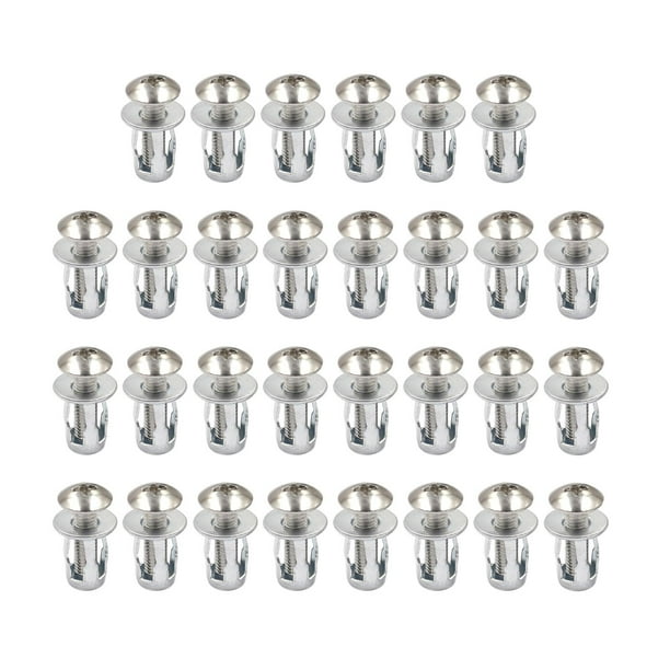 30 Pieces Petal Rivets Nut Expansion Bolt Drywall Hardware Tool Short ...