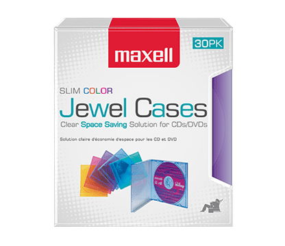 30-Pack Slim Line Jewel Cases, Color - Walmart.com