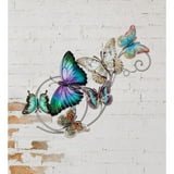 Luster Wall Decor - 6 Butterflies - Walmart.com