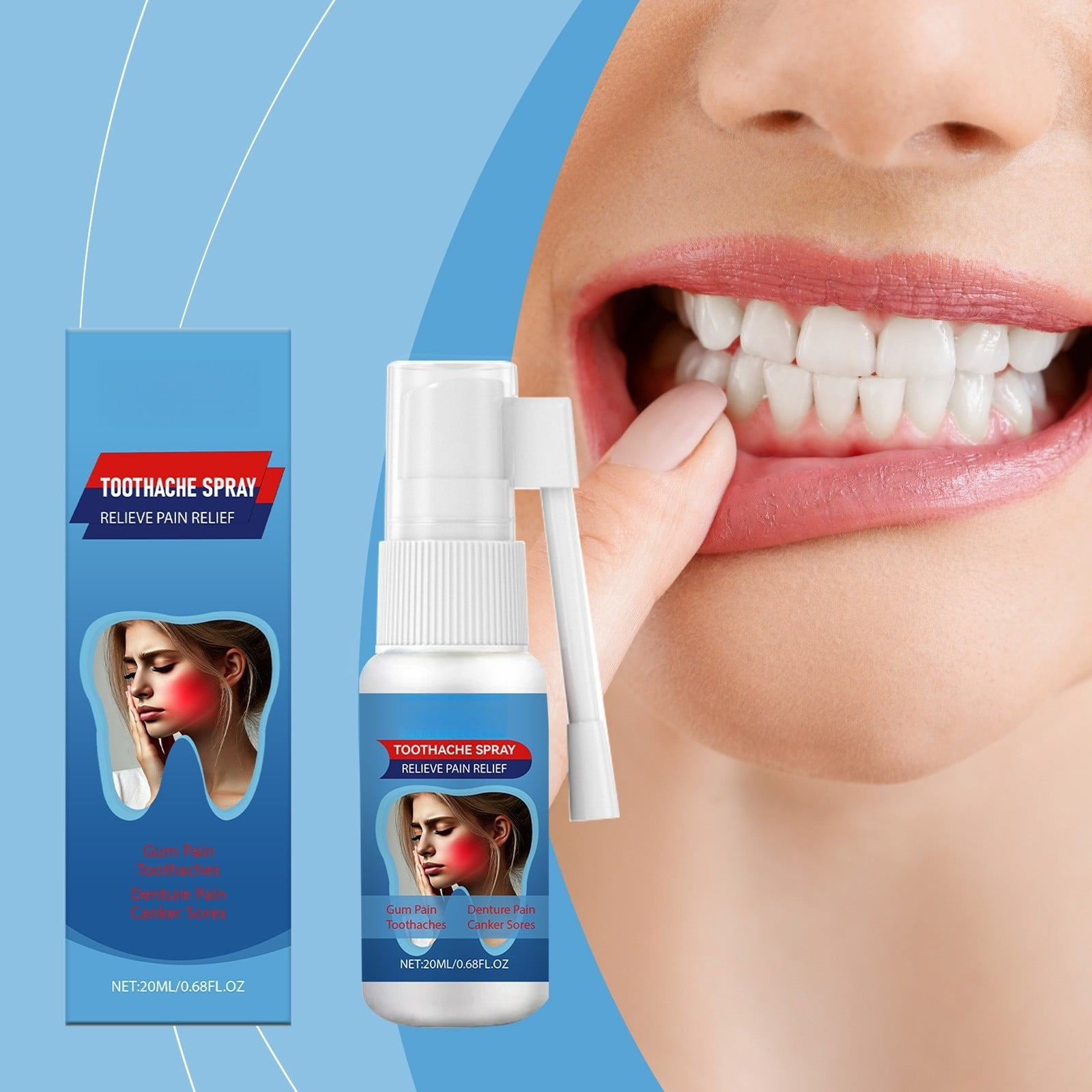 Click here for Visit The Sunlet Store Gum Soothing Spray Gentle F... prices