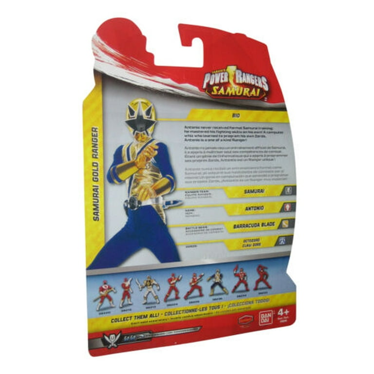 Power Rangers Samurai Gold Ranger Barracuda Blade Toy