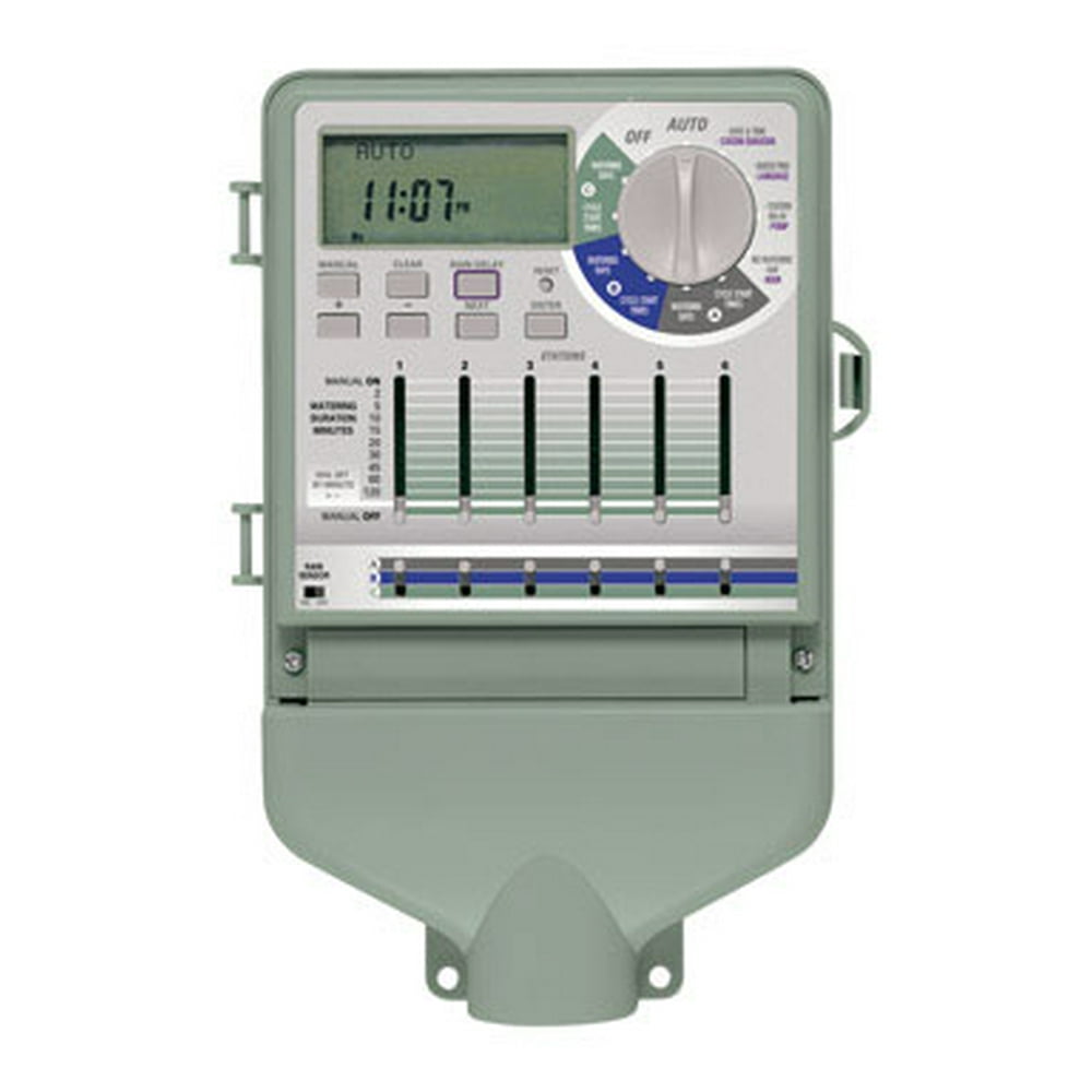 Orbit Irrigation Products Inc 6 Station Indoor Outdoor Underground