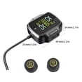 Elowen TPMS Detector Tire Pressure Detector Motorcycle Tire Pressure ...
