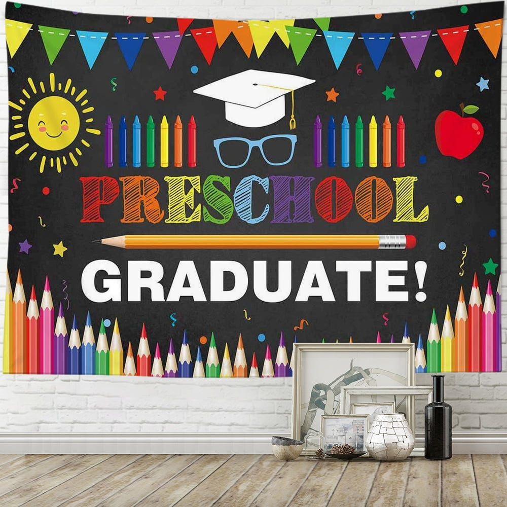 Preschool Graduation Backdrop