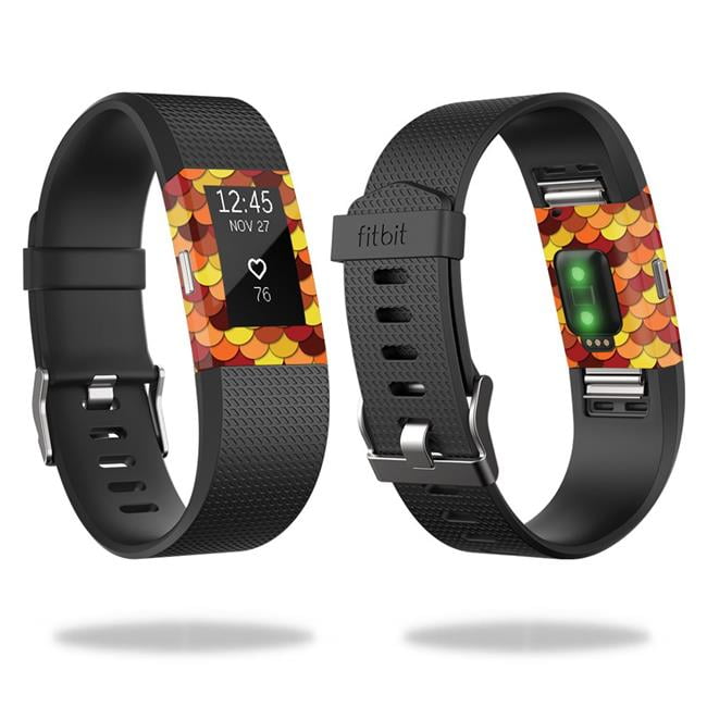 MightySkins FITCHAR2-Red Scales Skin for Fitbit Charge 2 Wrap Cover ...